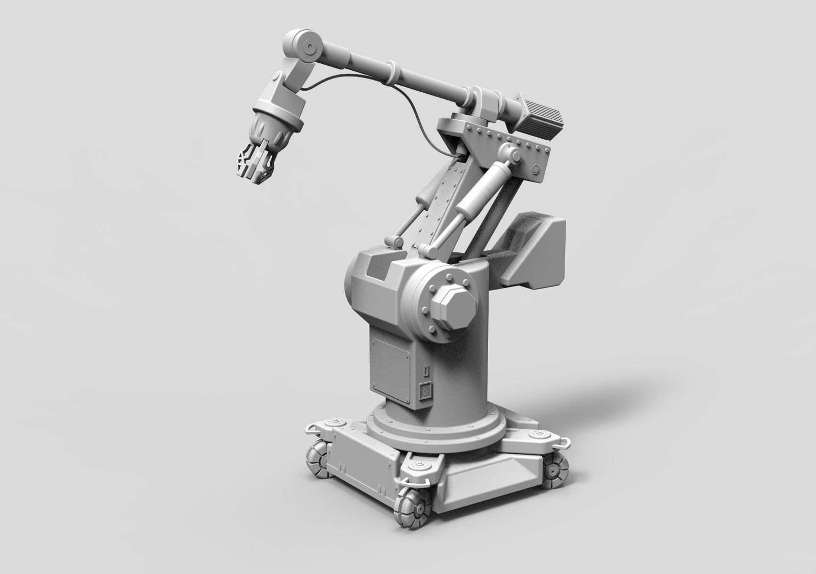 Dum-E Robot - Iron Man 3D model 3D printable | CGTrader