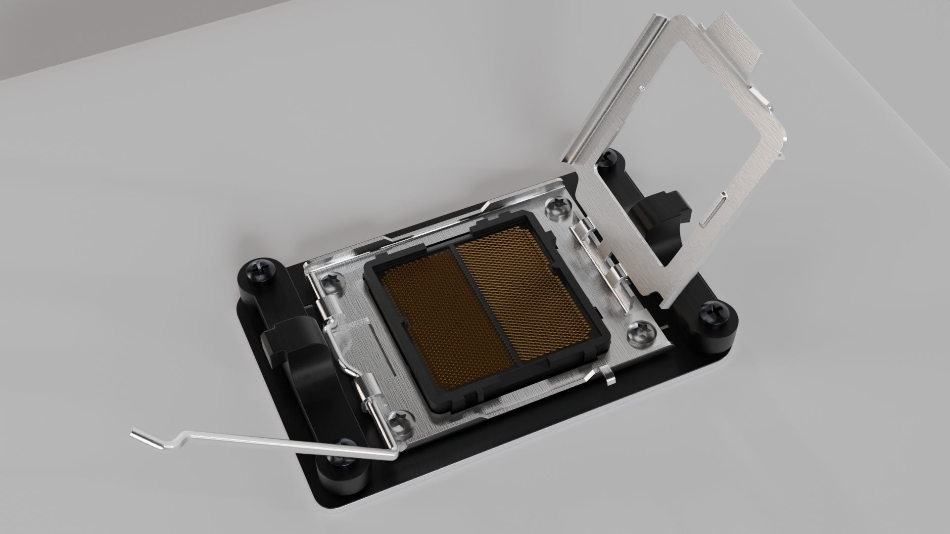 AMD AM5 Socket for Ryzen 7000 3D model | CGTrader