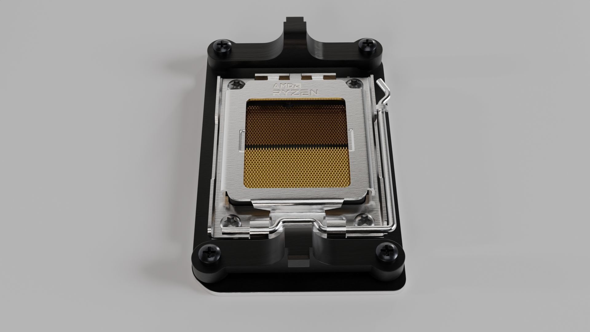 AMD AM5 Socket for Ryzen 7000 3D model | CGTrader