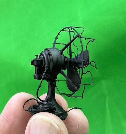 Retro Desk Fan 3 3D model 3D printable | CGTrader