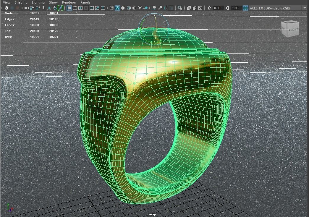 3D model Ring Cinematic gamedev VR / AR / low-poly | CGTrader