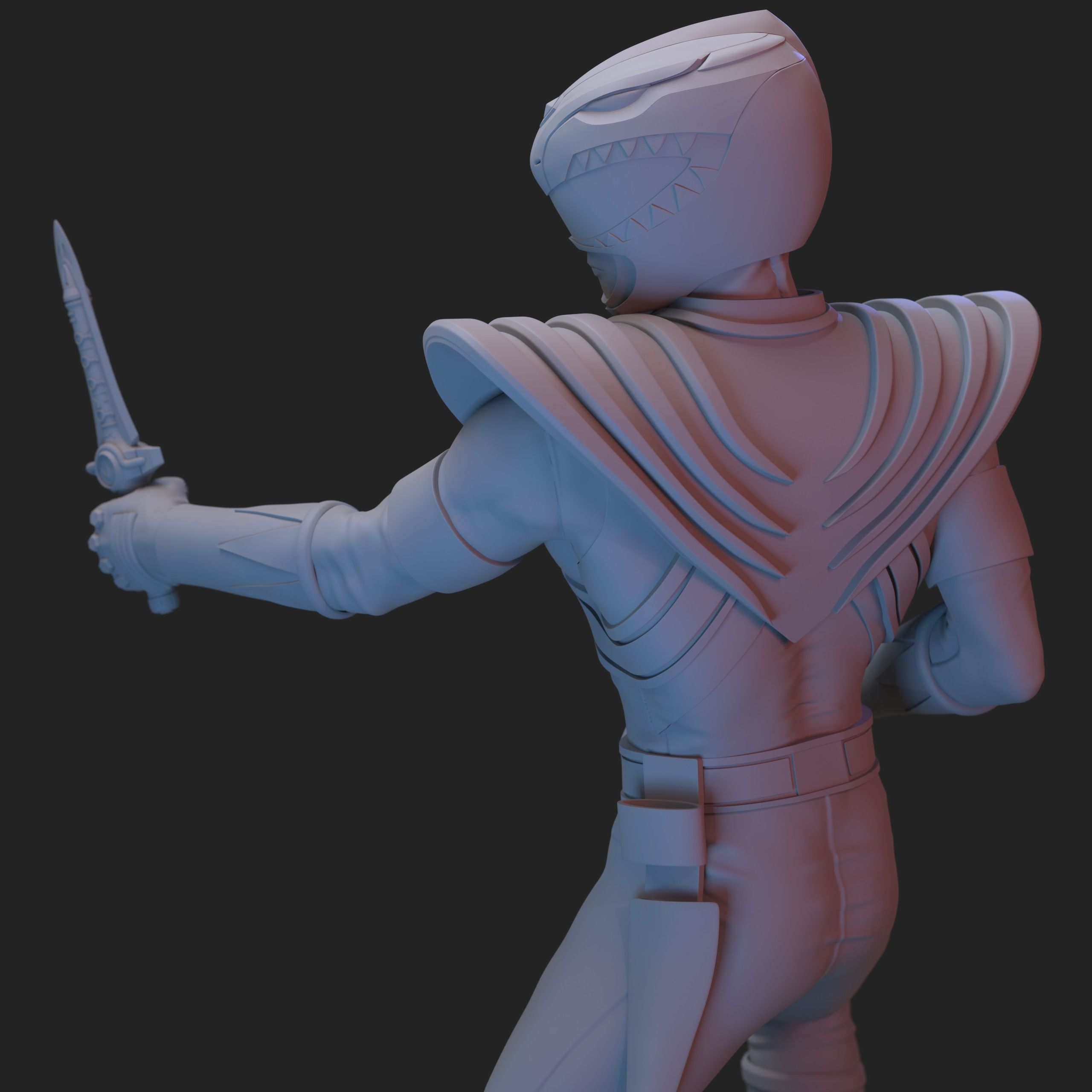 Green Ranger - Mighty Morphin Power Rangers 3D model 3D printable ...