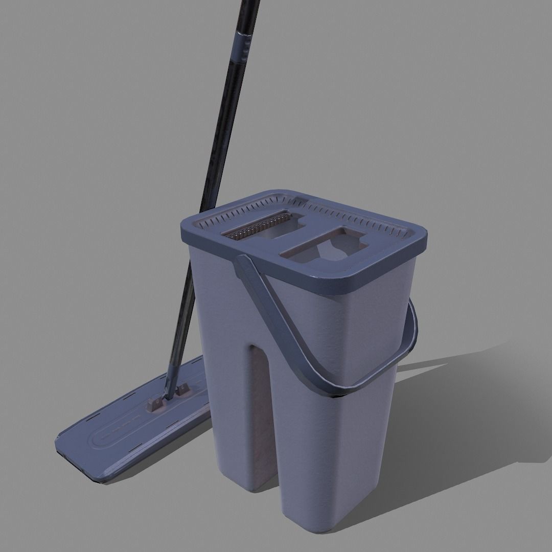 3D model Lowpoly Mop Pbr VR / AR / low-poly | CGTrader