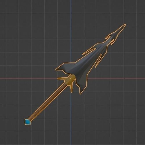 3D model Heavy Long sword VR / AR / low-poly | CGTrader