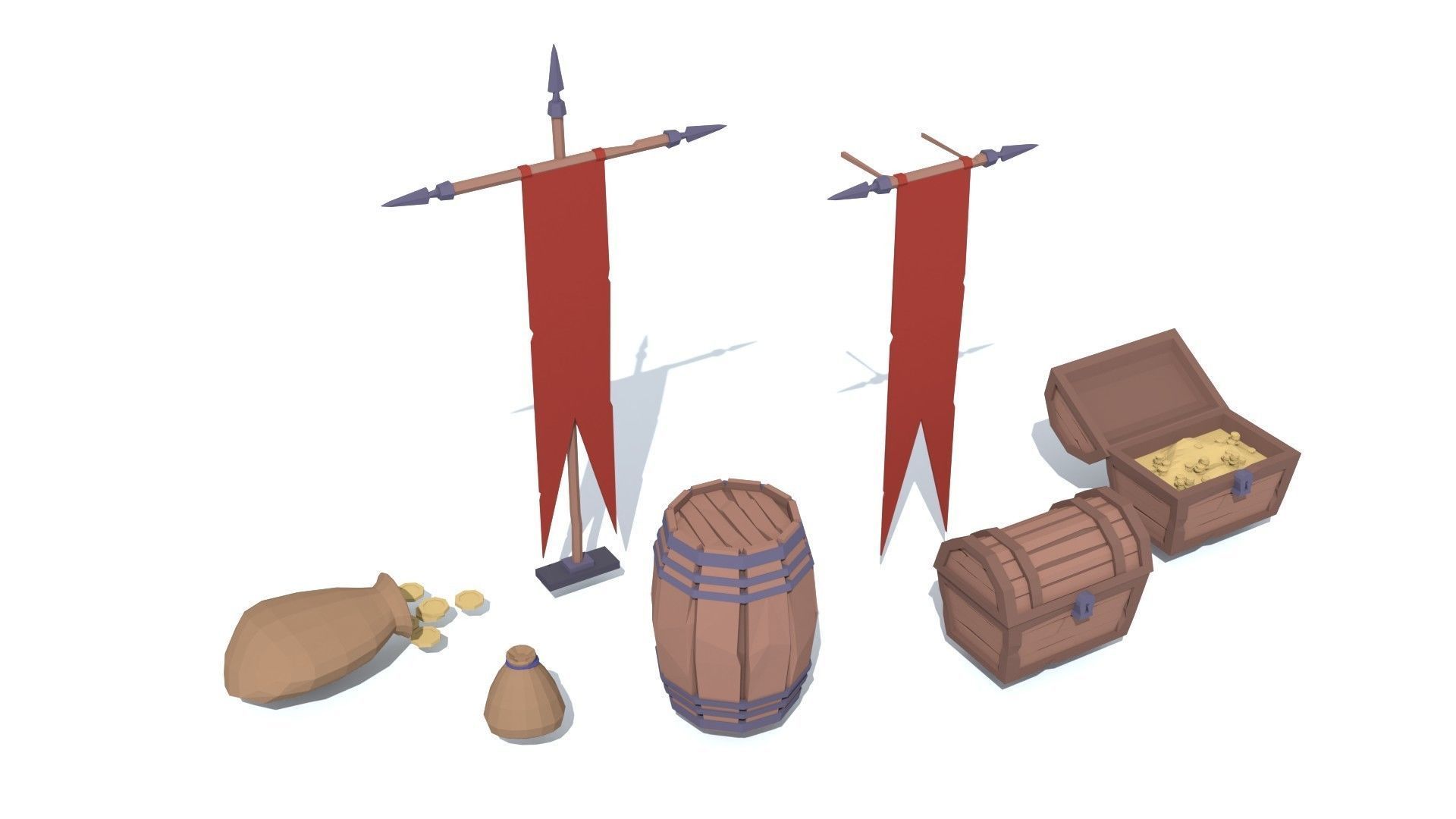 3D model Modular Dungeons Pack VR / AR / low-poly | CGTrader