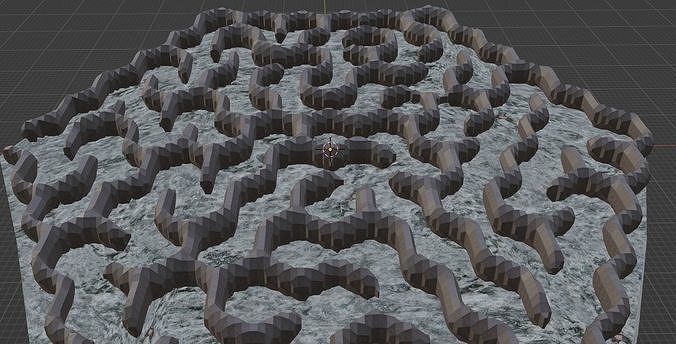 3D model Hex Maze VR / AR / low-poly | CGTrader