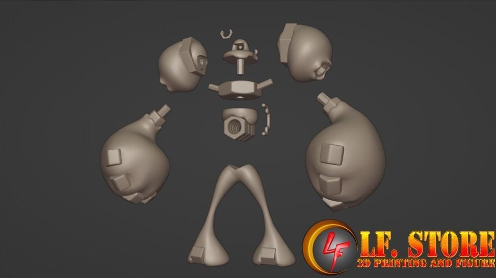 Pokemon Melmetal Gmax 3D model | CGTrader