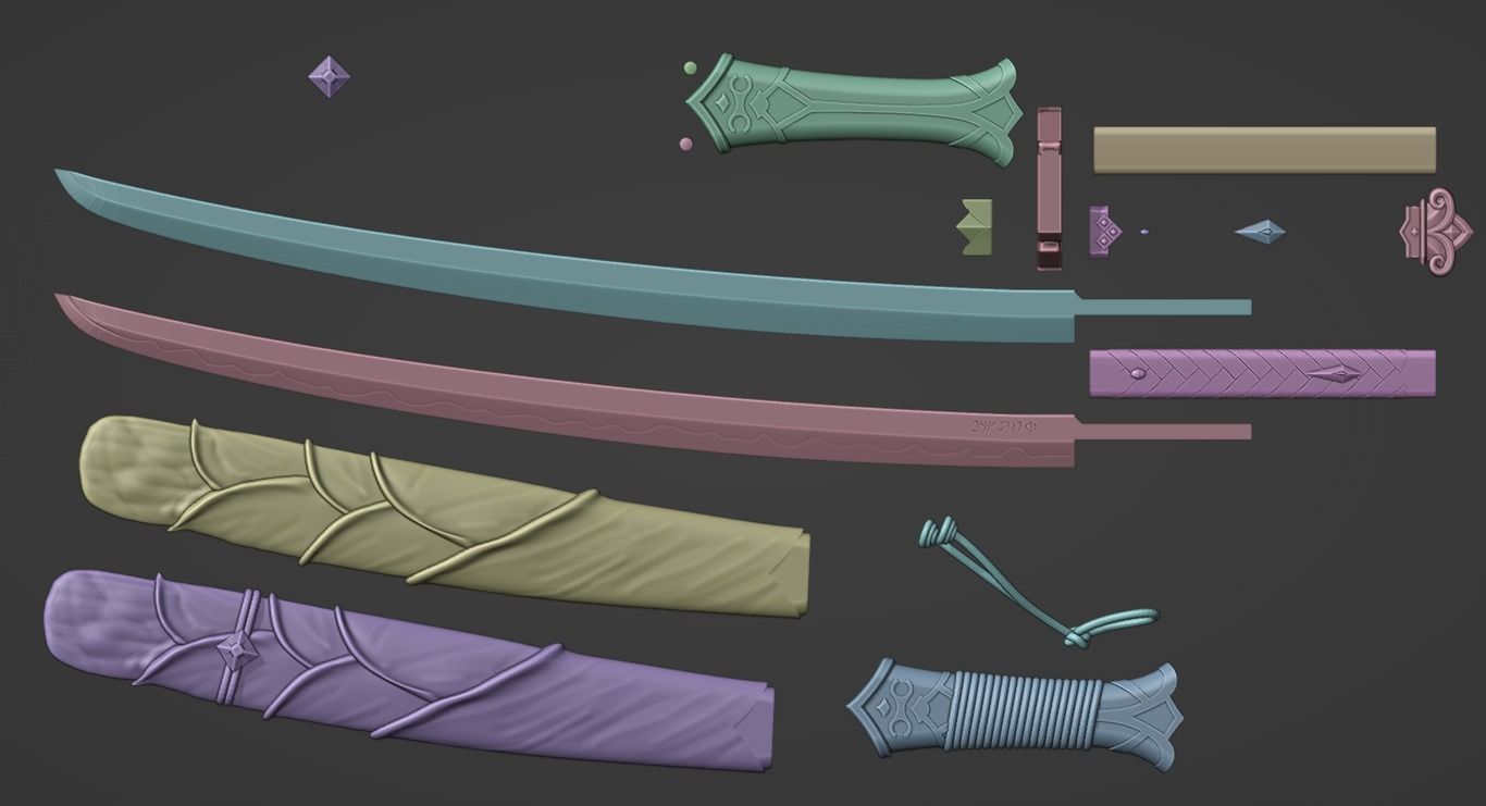 ganondorf sword ganon zelda cosplay TEARS OF THE KINGDOM 3D model 3D ...