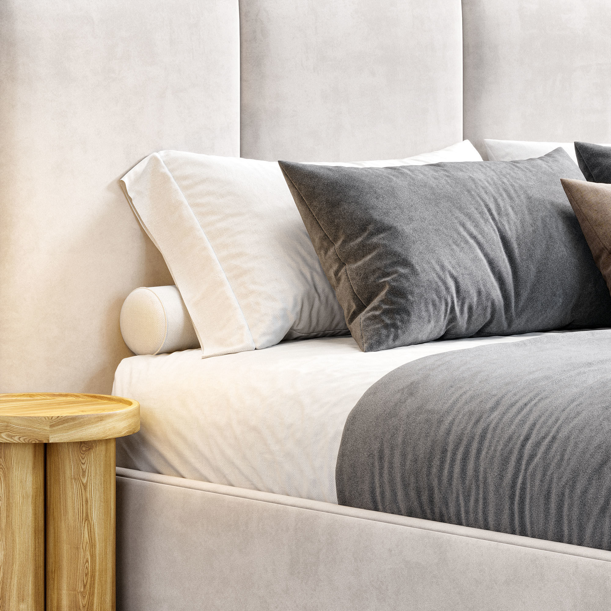 SOMMIER Bed By Flexteam 3D model | CGTrader