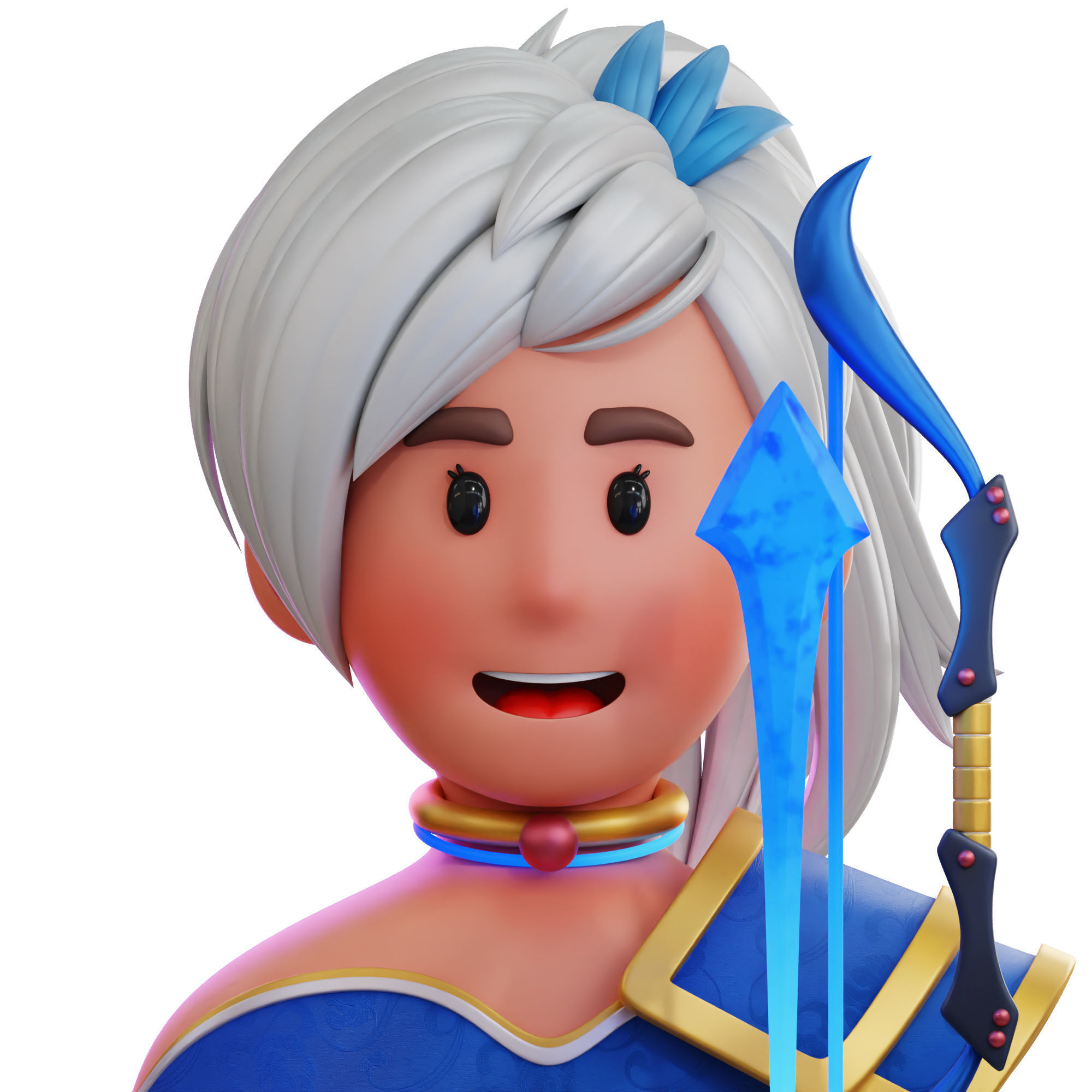 3D model Marksman Avatar 3D Icon VR / AR / low-poly | CGTrader