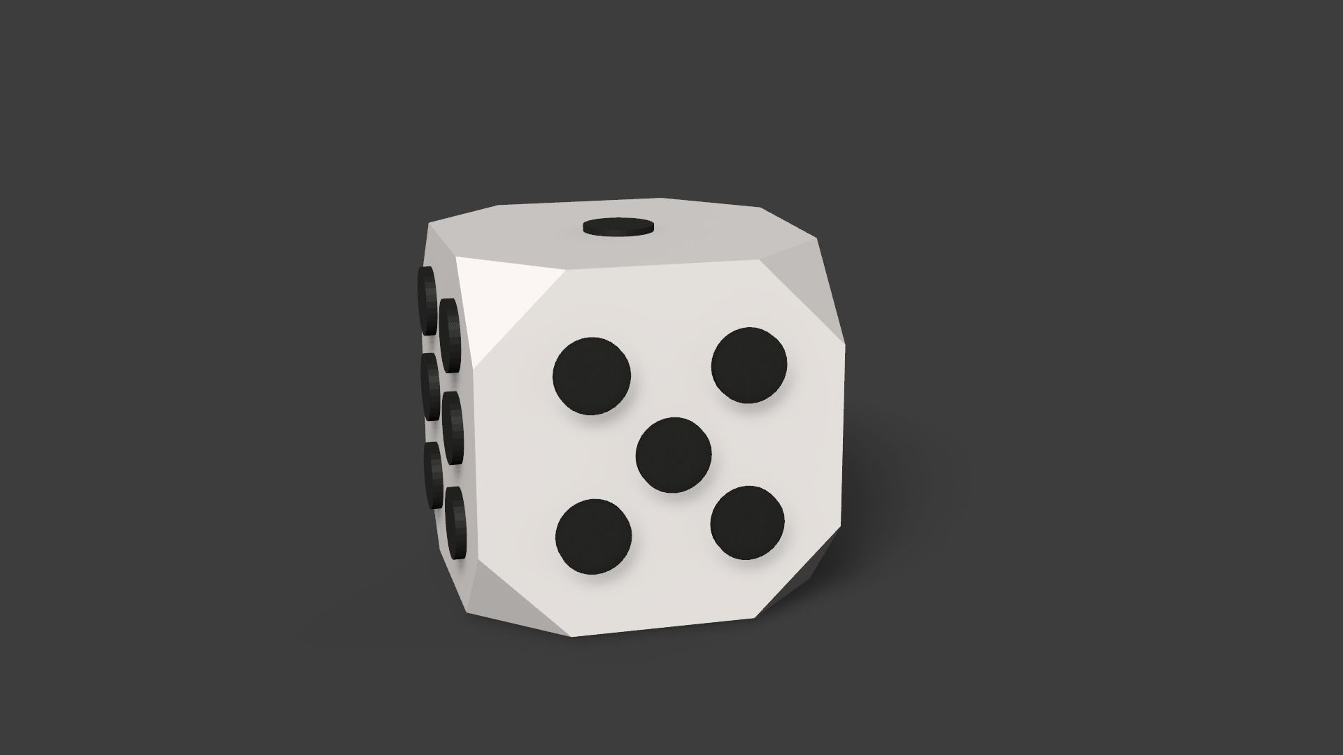 3D model Six Sided Die VR / AR / low-poly | CGTrader