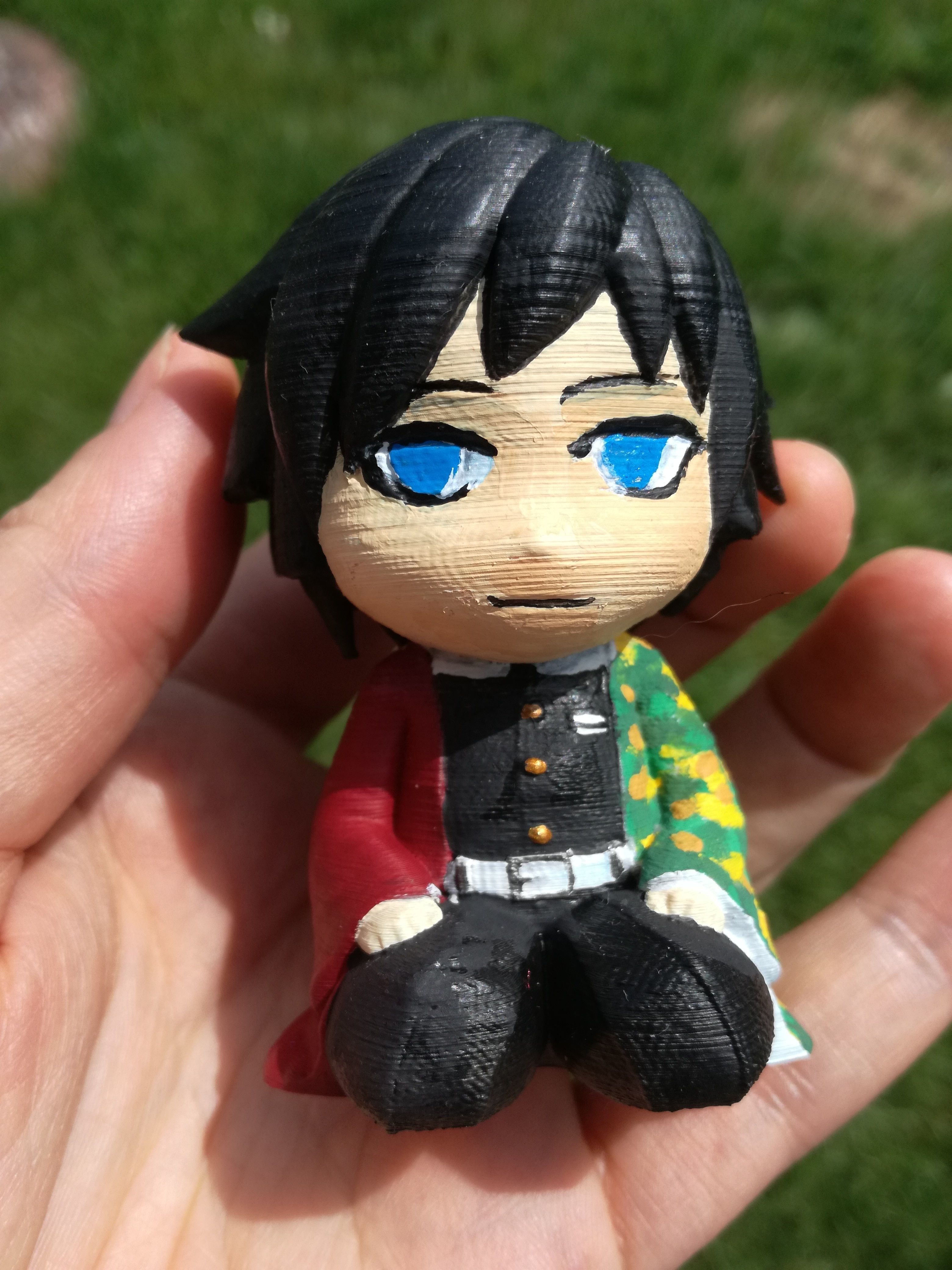 Demon Slayer Tomioka Giyuu 3D Printable Figurine 3D model 3D printable ...