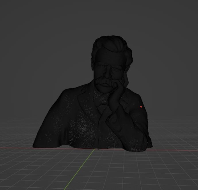 Friedrich Nietzsche Statue 3D model 3D printable | CGTrader
