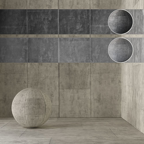 Tile Drywall Panels Plaster - Seamless - Tileable - DrCG No 86 3D model ...