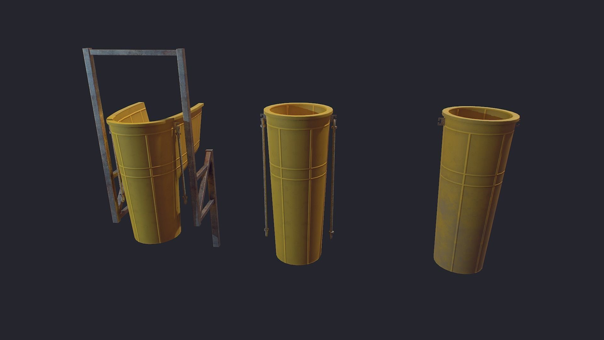 3D model Construction Waste Chute VR / AR / low-poly | CGTrader