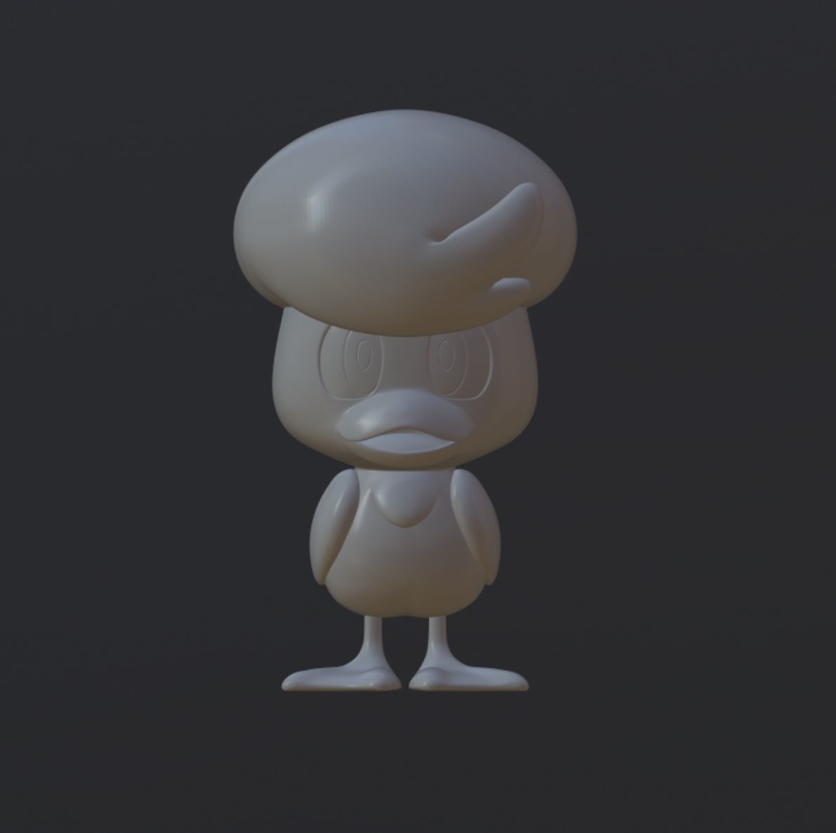 Quaxly Kuwassu Pokemon 3D model 3D printable | CGTrader