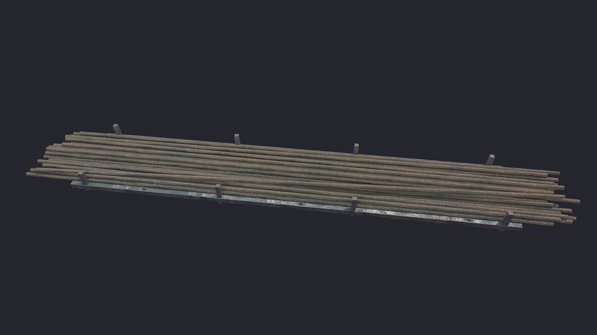 3D model Industrial Metal Beam VR / AR / low-poly | CGTrader