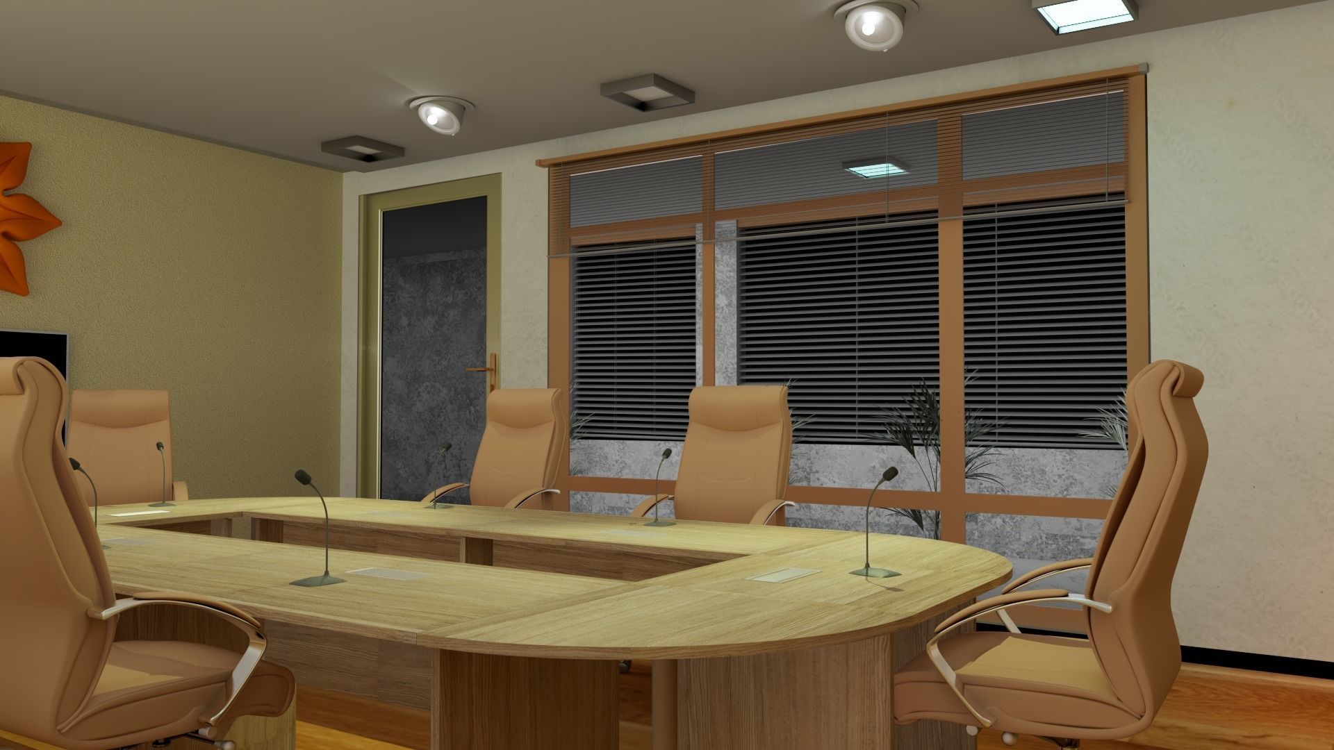 interior -office design 3D model | CGTrader