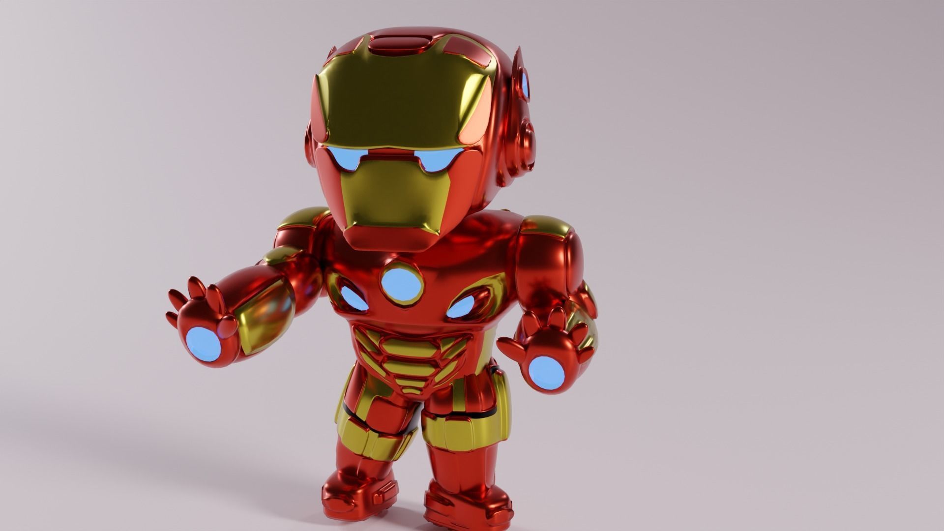 Iron Man 3D model | CGTrader