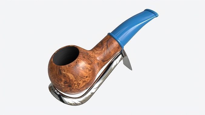 Smoking Pipe Small Briar Wood 01 3D model | CGTrader