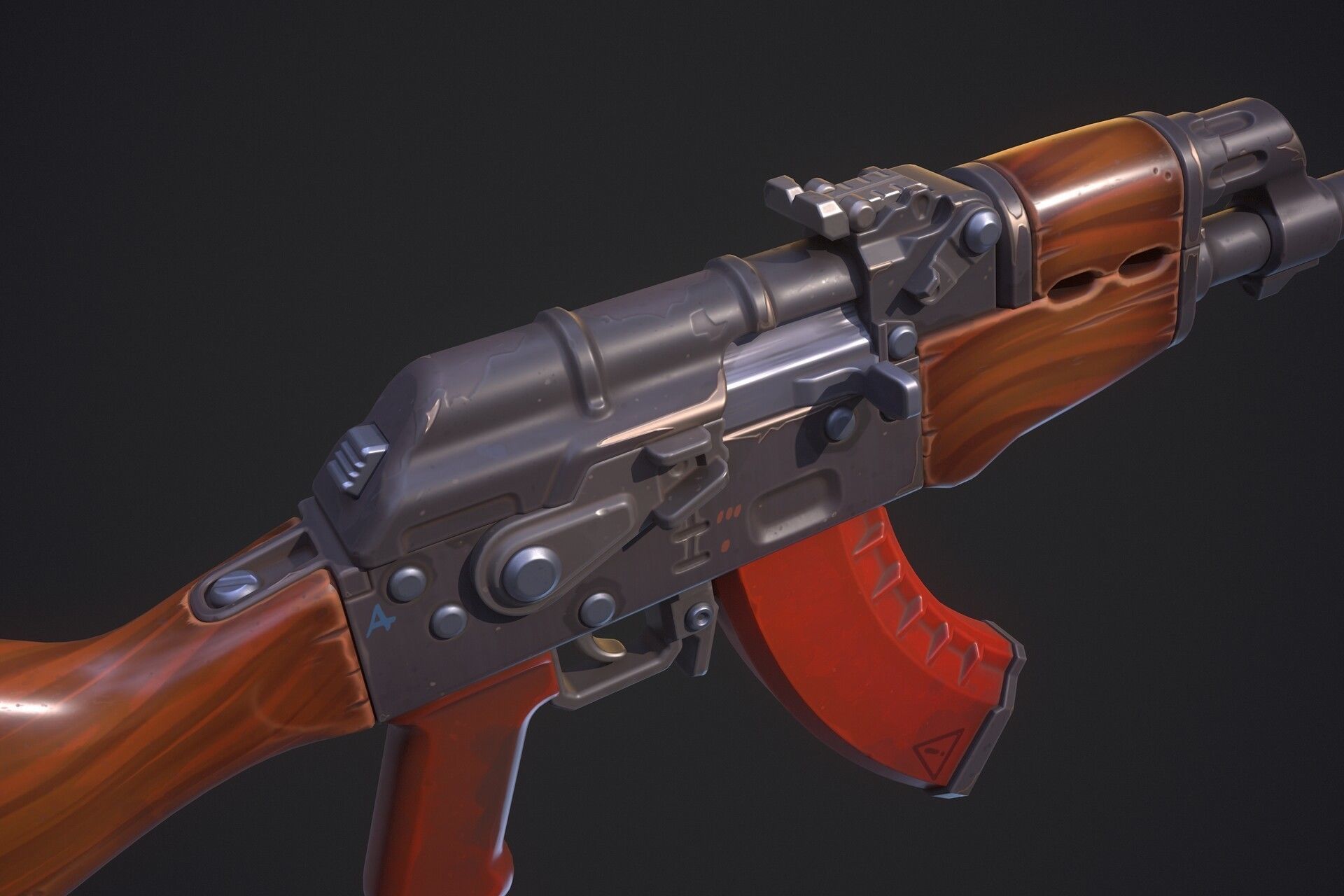 Rifle 47 3D model | CGTrader