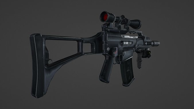 G36C Stealth 3D model | CGTrader