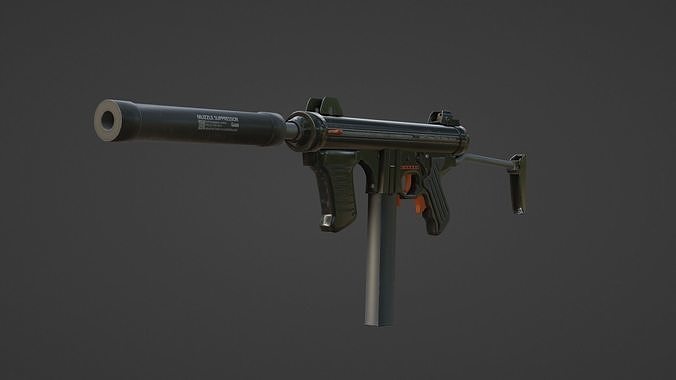 Beretta M12S SMG 3D model | CGTrader