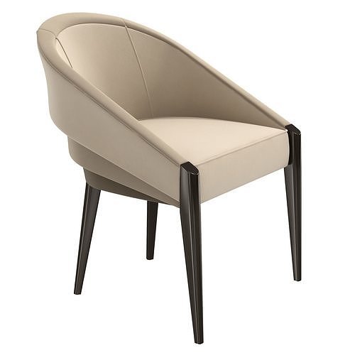 Caracole ON ALL LEVELS chair COLLECTION Signature Metropolitan 3D model ...