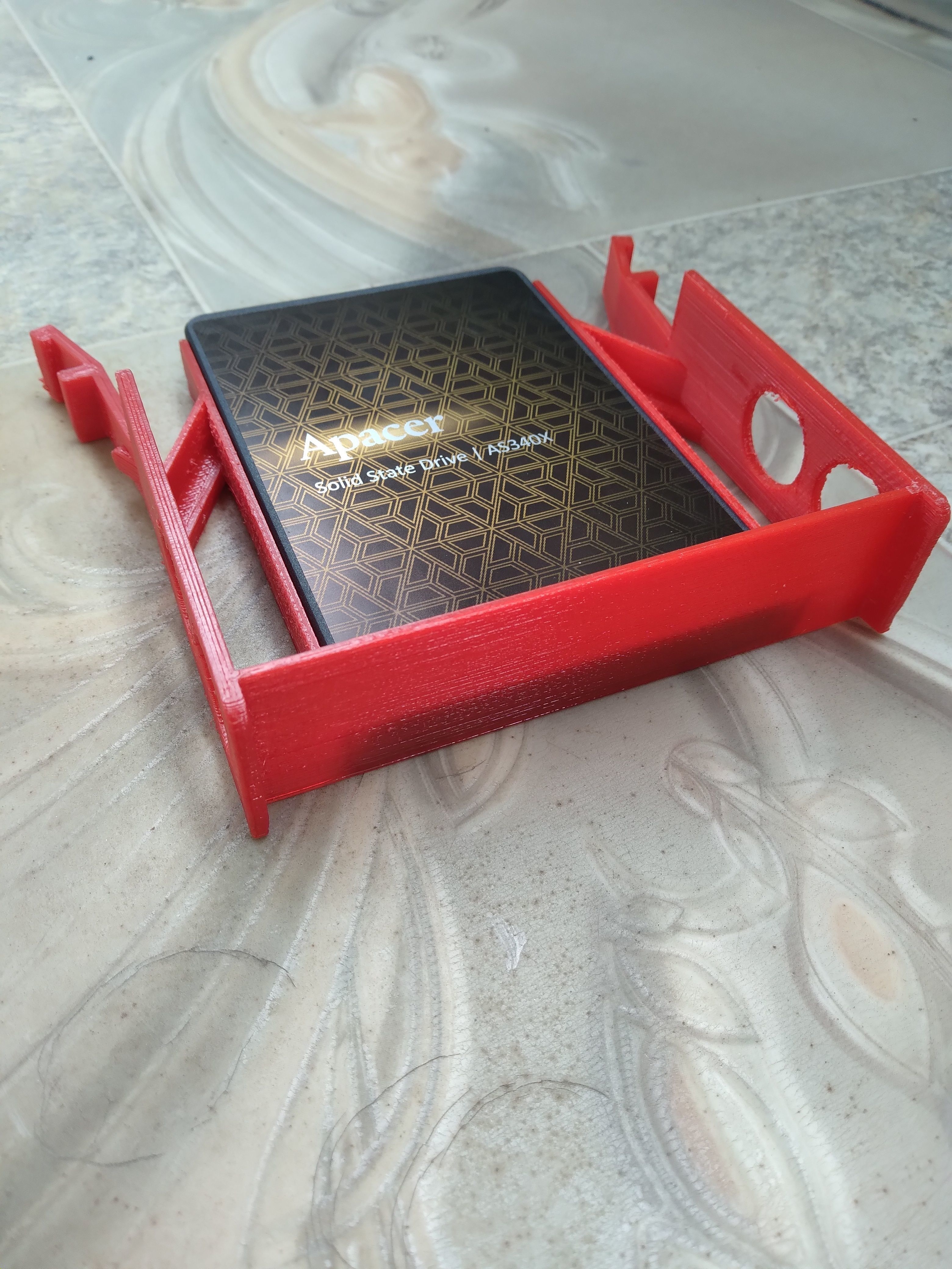 SSD to Desktop Hard Drive Adapter 3D model 3D printable | CGTrader