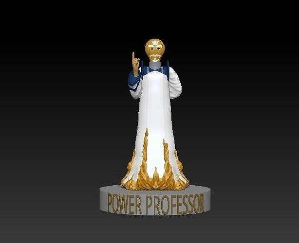 Professor Power from Silverhawks 3D model 3D printable | CGTrader