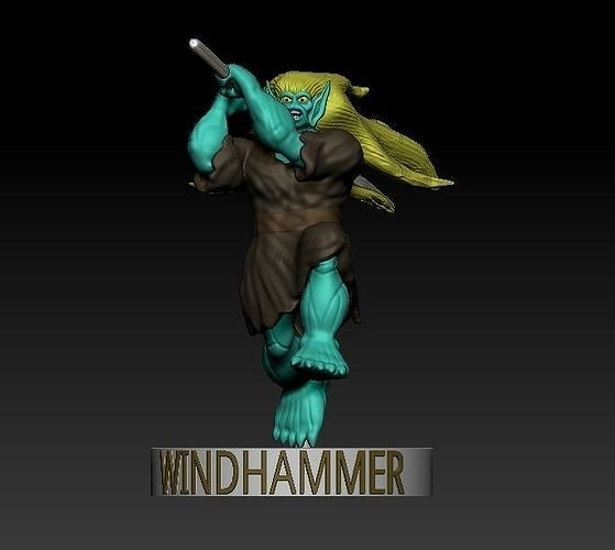 Windhammer from Silverhawks 3D model 3D printable | CGTrader