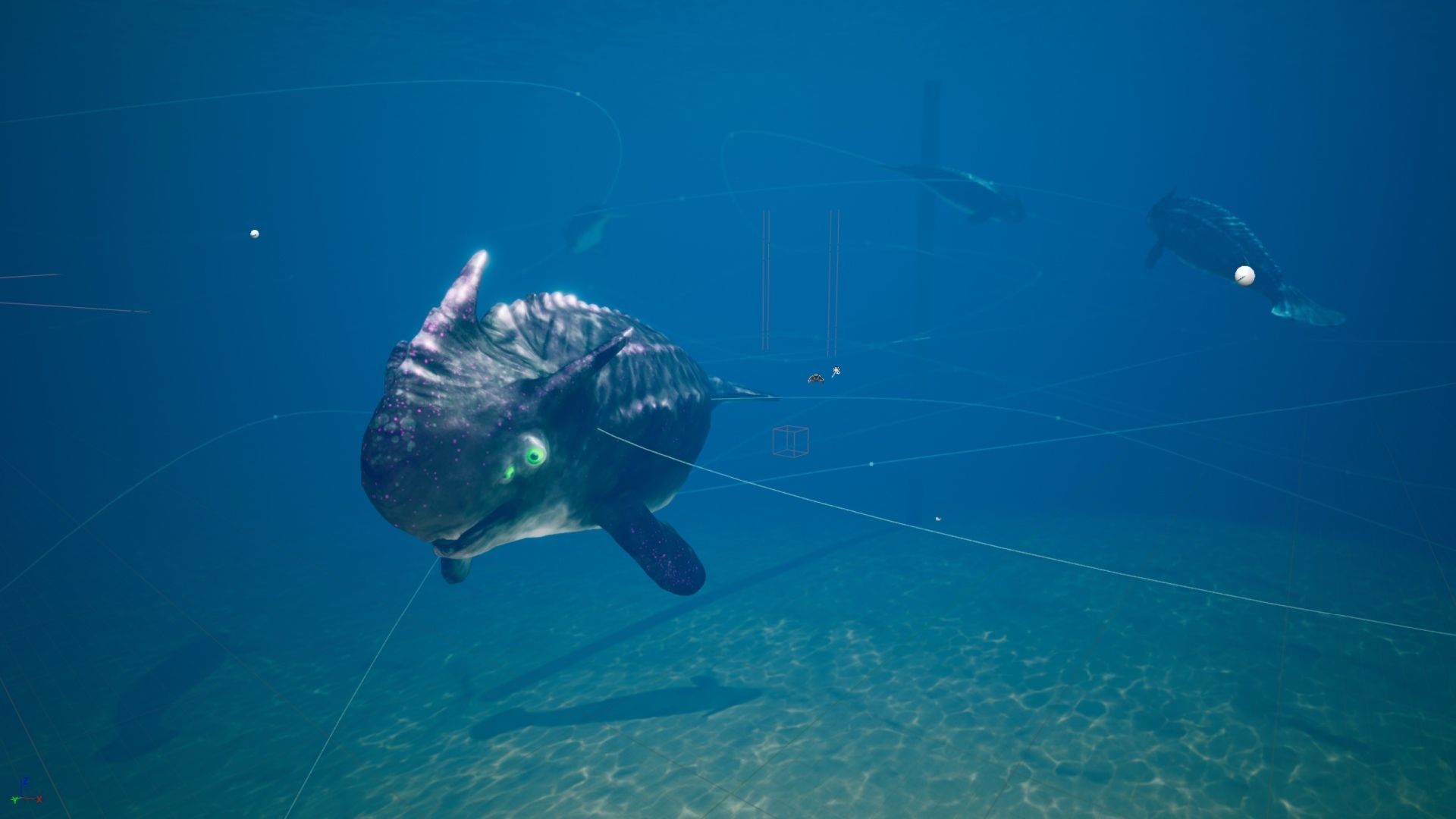 3D model Alien Fantasy Ocean Creature - Tri Whale with Unreal Support ...