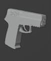 SP22 GUN 3D model | CGTrader