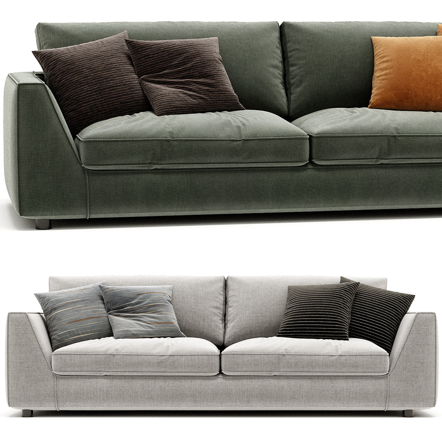 Eilersens Chess Sectional Sofa by Eilersen 3D model | CGTrader