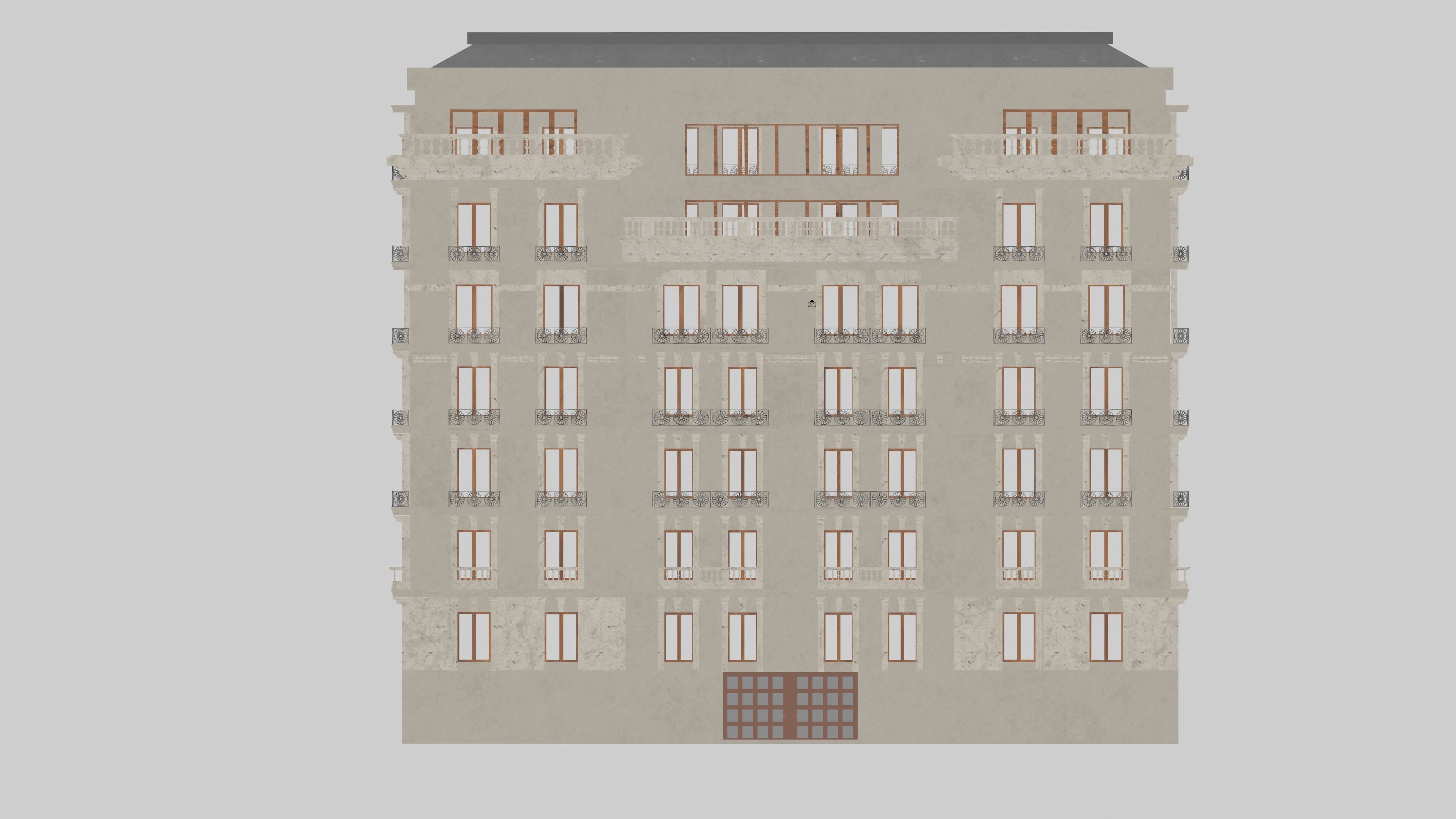 Classical Architecture Apartment 3D model | CGTrader