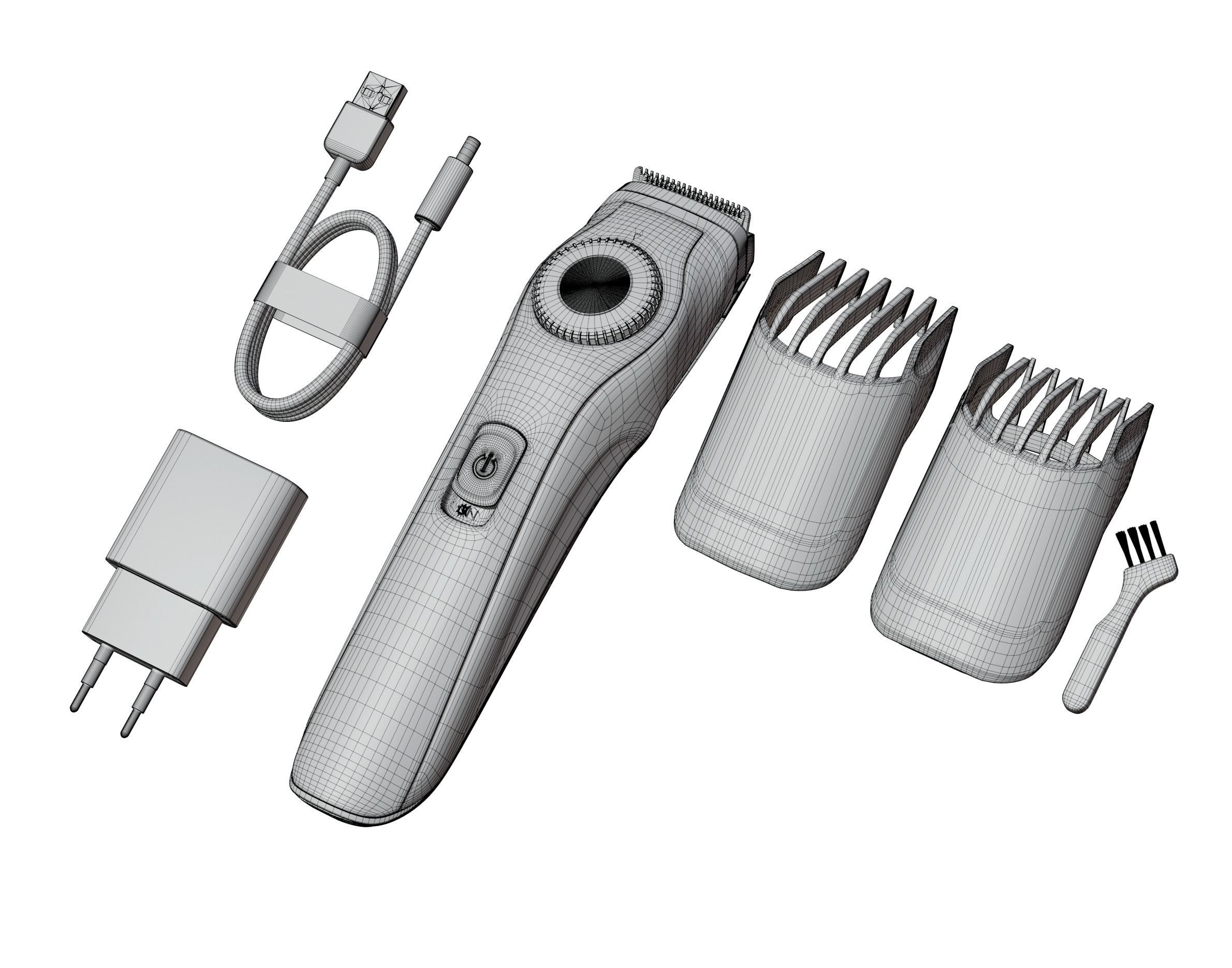 Hair Clipper Trimmer 3D Model 3D model | CGTrader