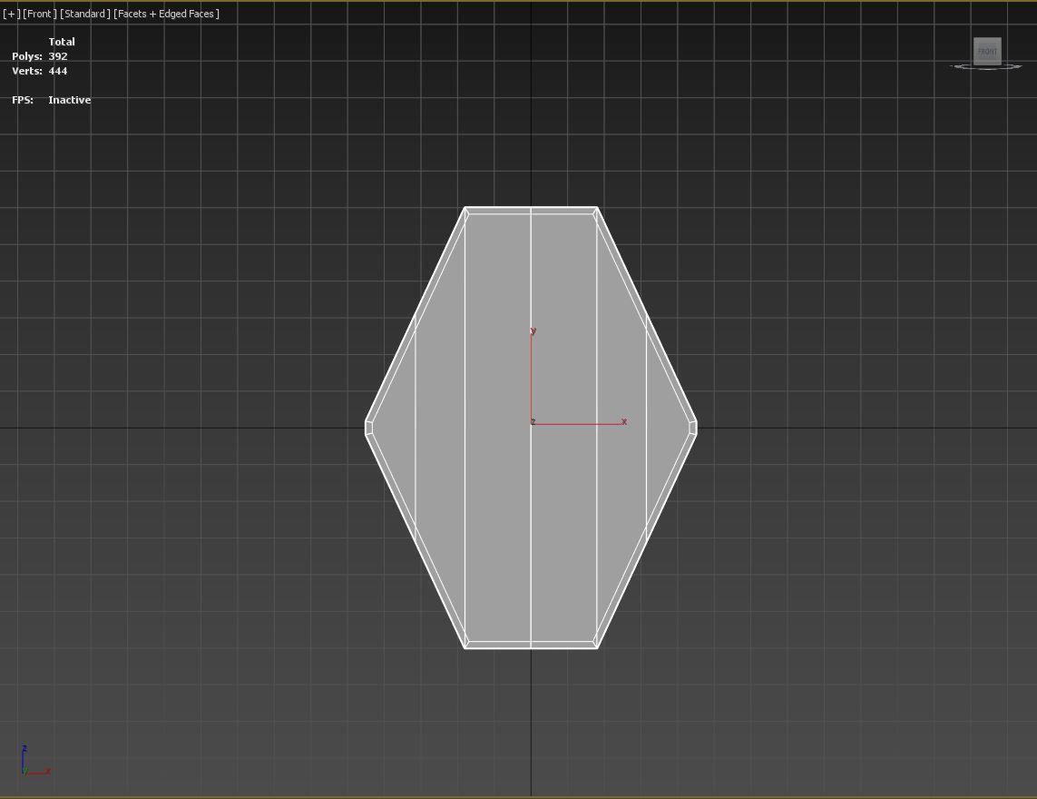 3D model Slavic diamond-shaped shield painted ring rune symbol VR / AR ...