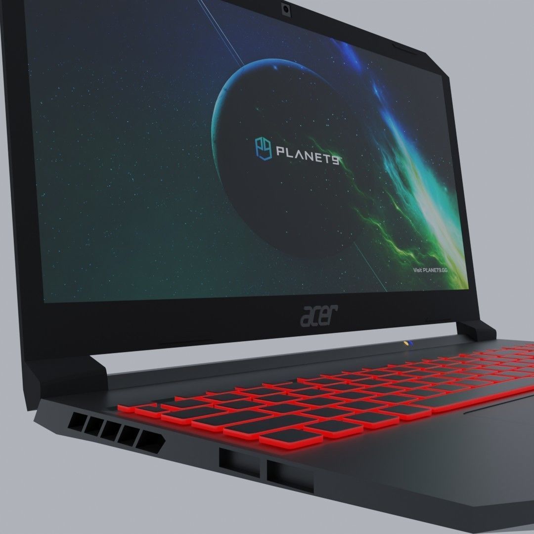 ACER NITRO 5 Laptop 3D model animated | CGTrader