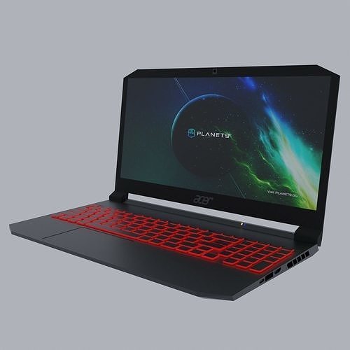 ACER NITRO 5 Laptop 3D model animated | CGTrader