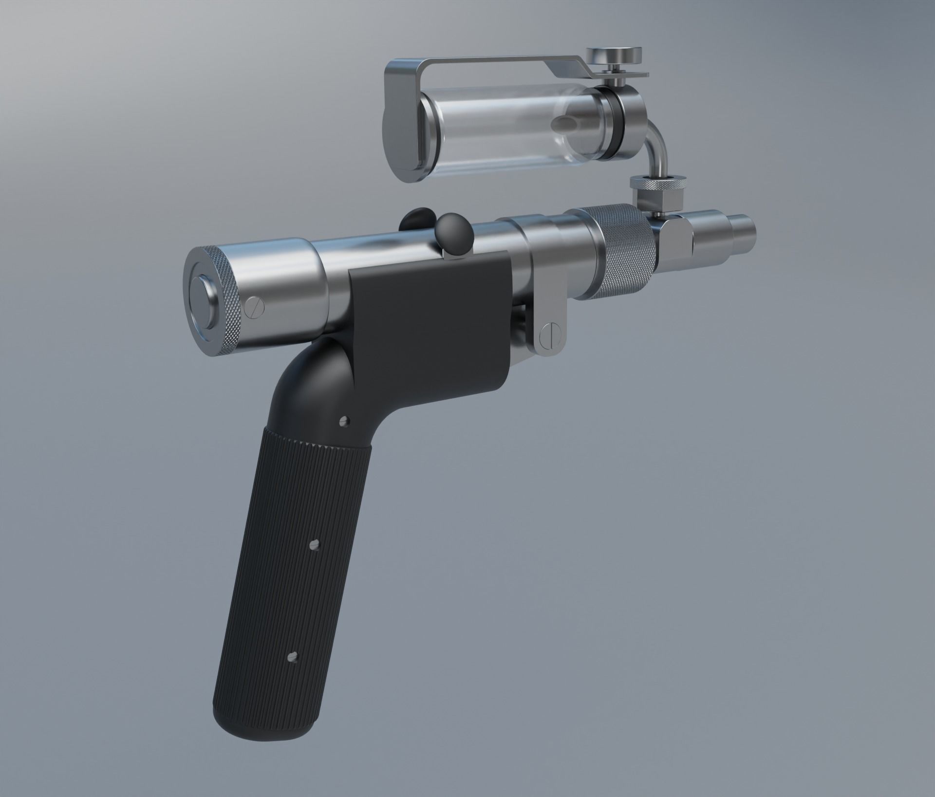 Mechanical needleless injector BI-7M 3D model | CGTrader