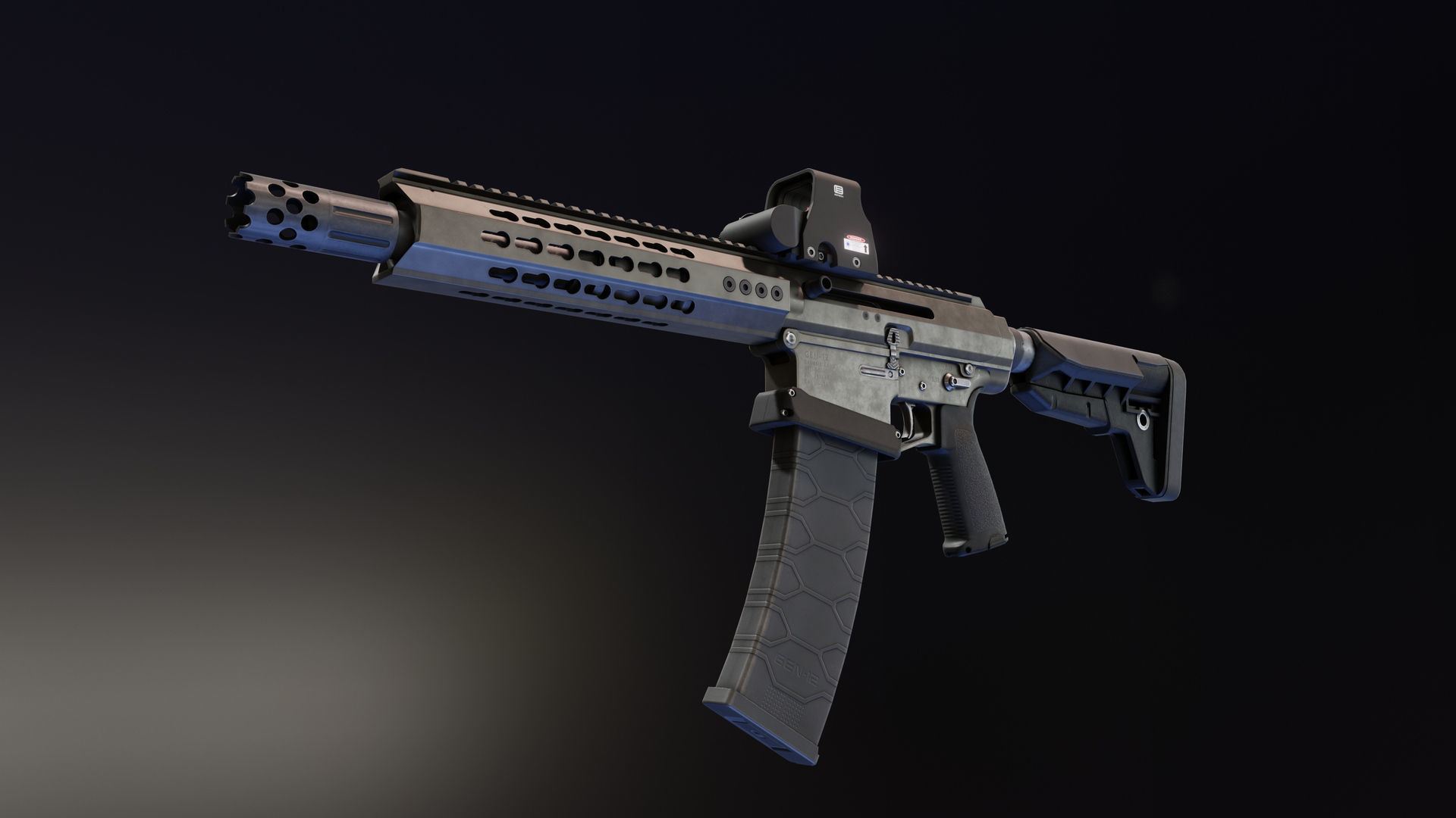 3D model Dracarys Gen-12 Shotgun VR / AR / low-poly | CGTrader