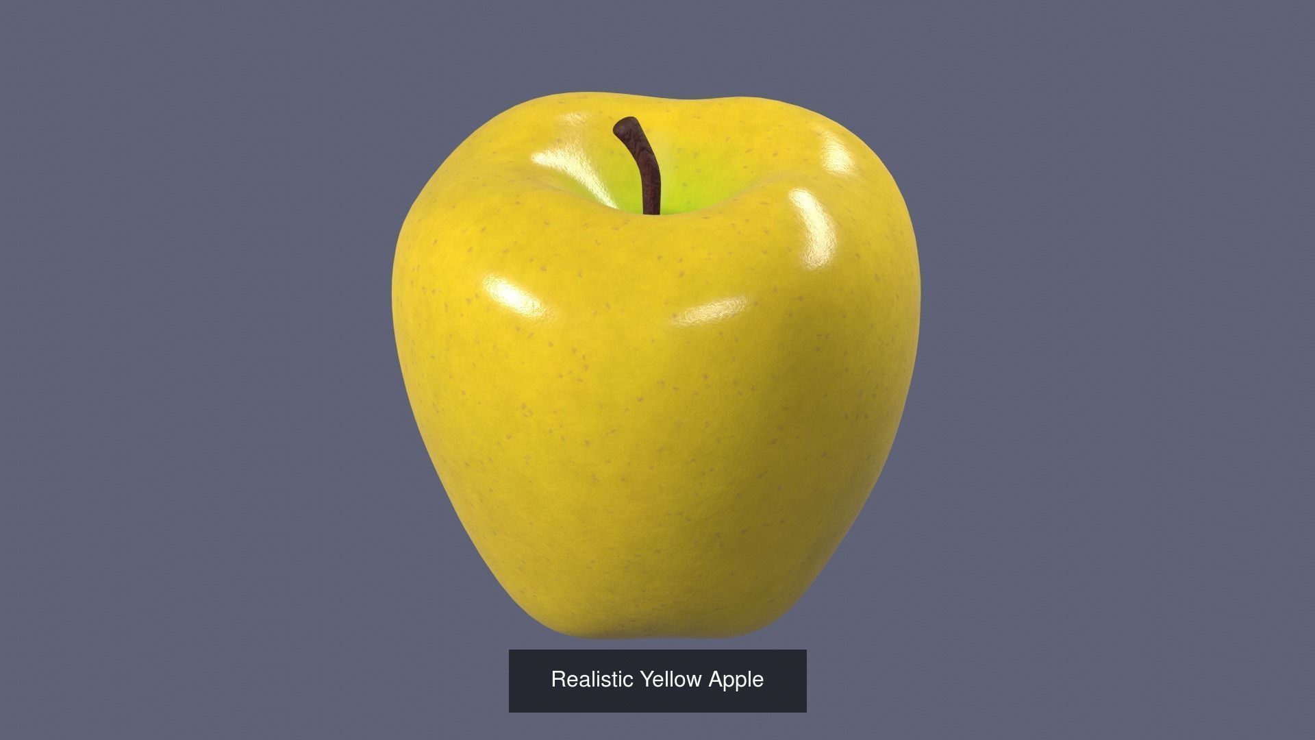Red Green and Yellow Apples 3D Model Collection | CGTrader