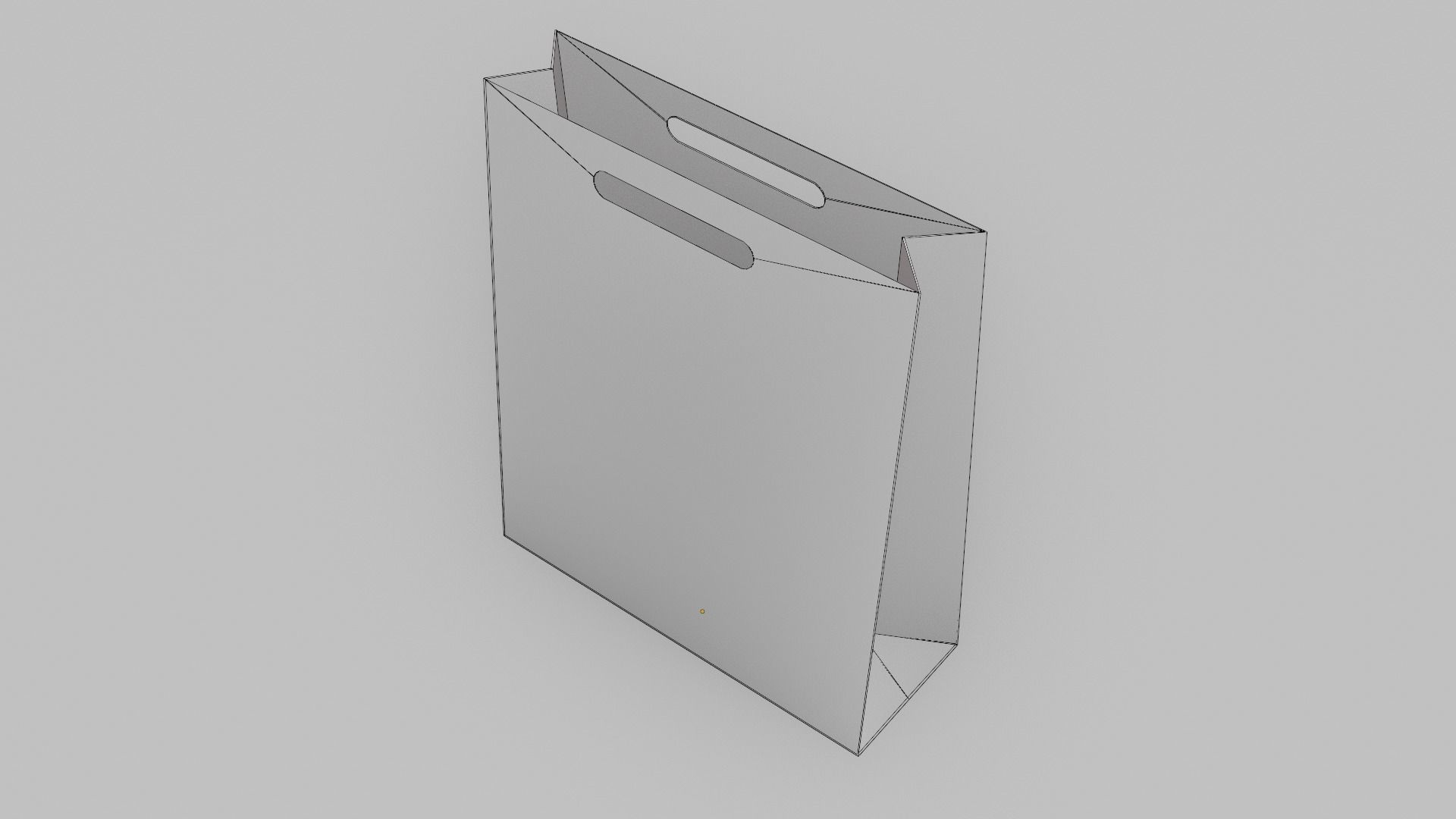 3D model 3d model shopping bag for mockup VR / AR / low-poly | CGTrader
