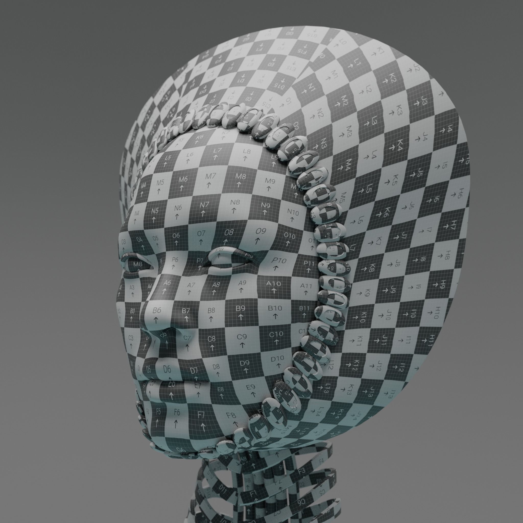 Solarpunk Cyborg Headdress 3D model | CGTrader