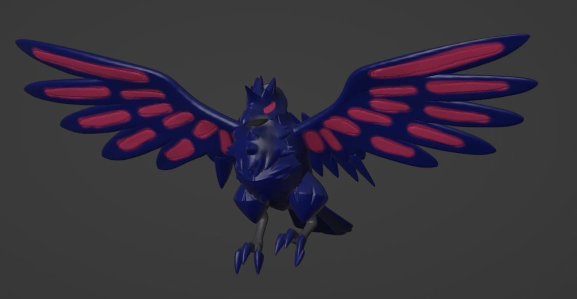 Corviknight Gigantamax 3D model 3D printable | CGTrader