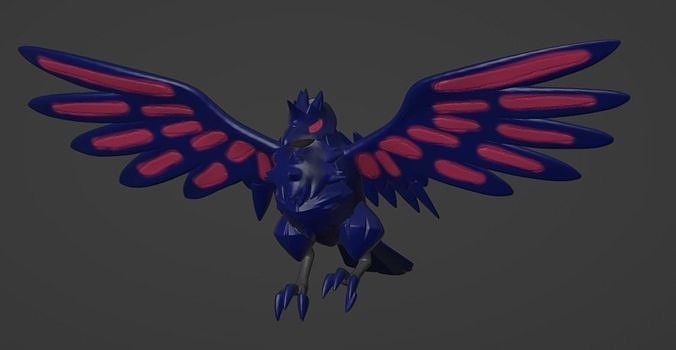 Corviknight Gigantamax 3D model 3D printable | CGTrader