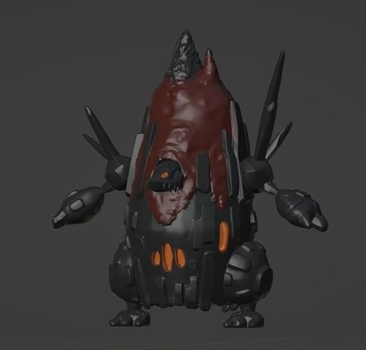 Coalossal Gigantamax 3D model 3D printable | CGTrader