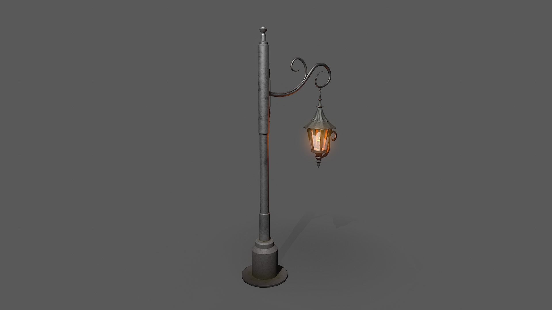 3D model Lamp Post VR / AR / low-poly | CGTrader