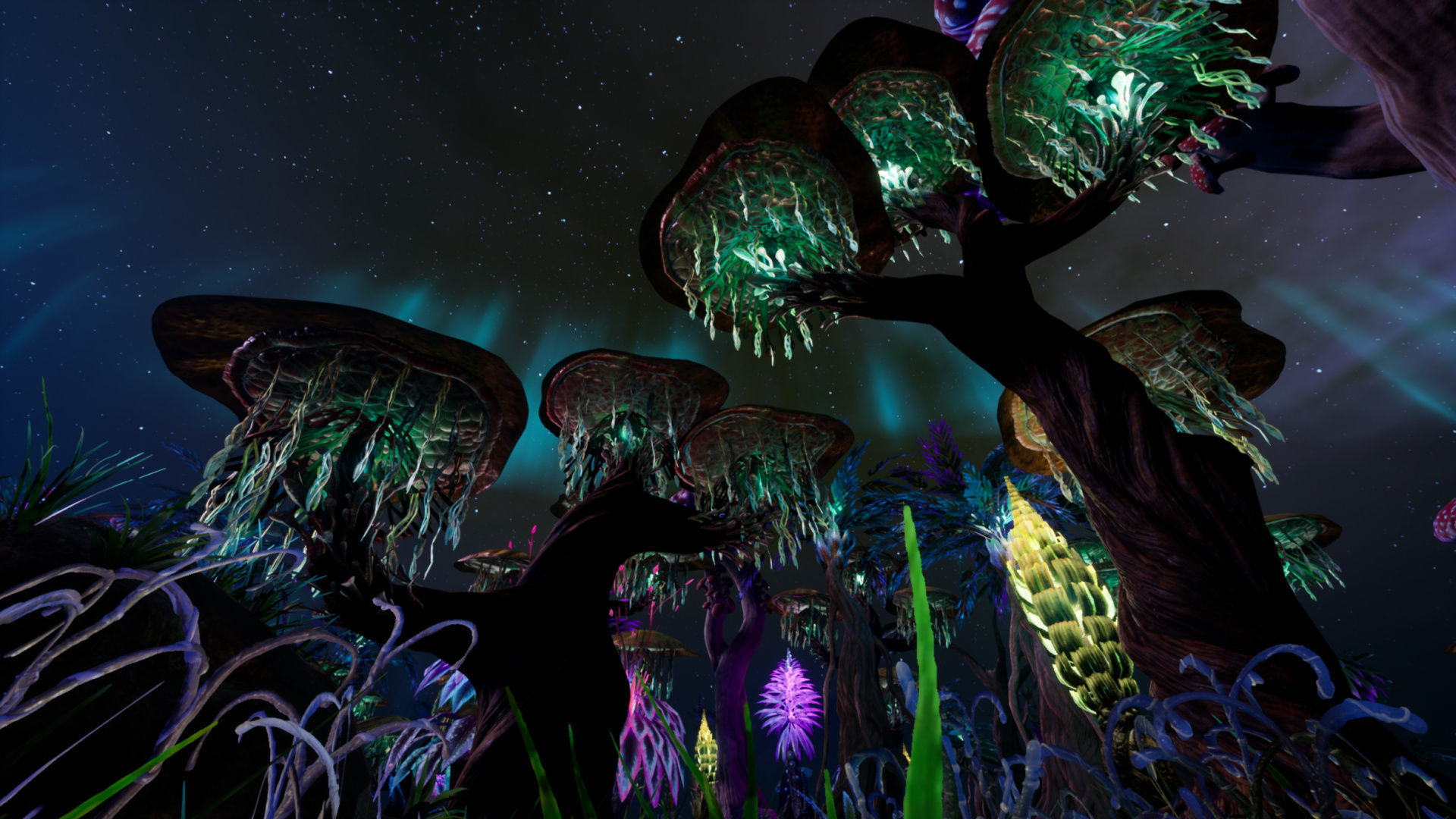 Tropical Alien Jungle - Fantasy Forest Environment - Unreal 3D model ...