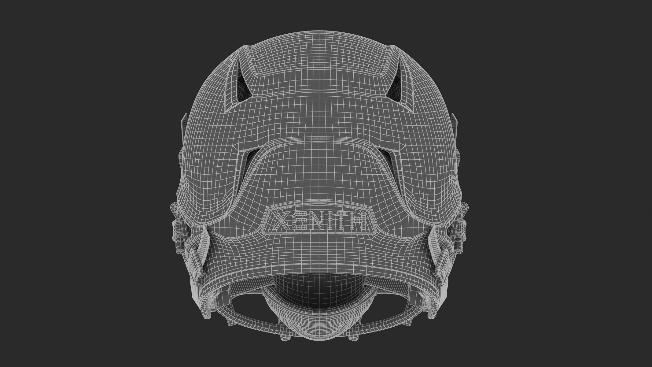 Xenith Shadow Football Helmet 3D model | CGTrader